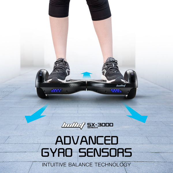 BULLET Hoverboard Electric Scooter 6.5 Inch Wheels Self Balancing Gen ...